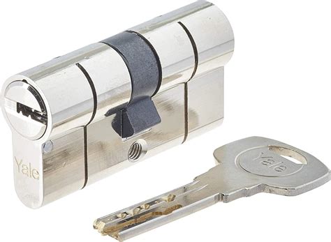 Yale Cylindre de Serrure Débrayable 30x30 mm 10 Goupilles Porte