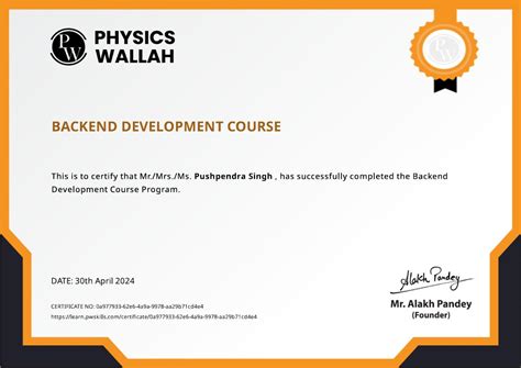 Pushpendra Singh On Linkedin Backenddevelopment Nodejs Expressjs Mongodb Physicswallah