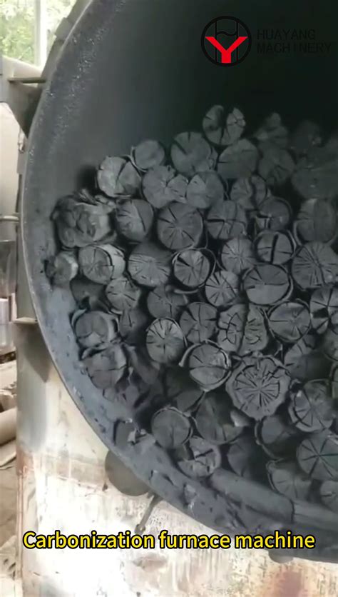 Small Smokeless Biochar Kiln Wood Charcoal Carbonization Furnace Model