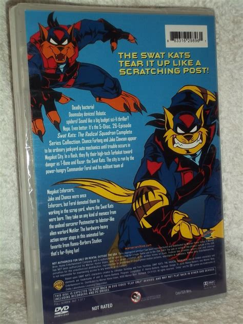 Swat Kats The Complete Series Dvd 2020 New Hanna Barbera Animated