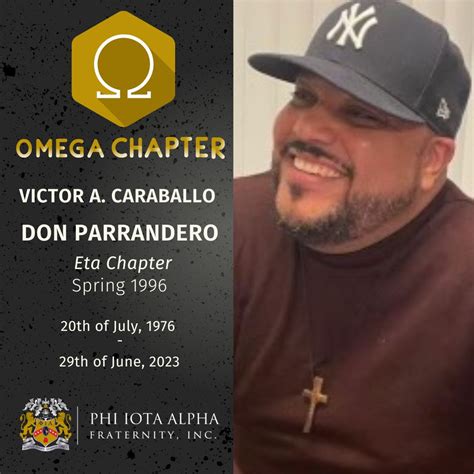 It Is With A Heavy Heart That We Announce The Passing Of One Of Our Own Brothers Victor