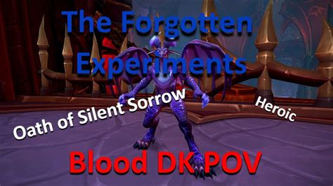 WoW DF Experiments HC Blood DK POV YouTube