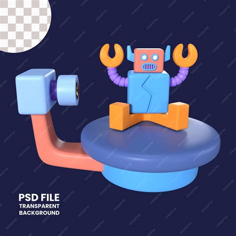 Premium Psd Photogrammetry 3d Illustration Icon