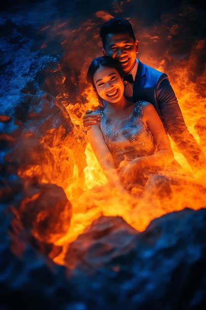 Premium Ai Image Cute Couple Photograph