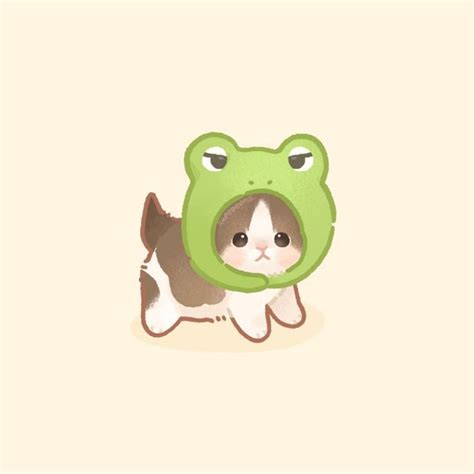 ִֶָ Wallpaper¡ 🐸🐱𓏲 ִֶָ Милые каракули Милые рисунки Милый мультфильм