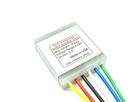 Timer Wifi 10 Amp 6v 12v 18v 24v Time On Off Delay Configurable