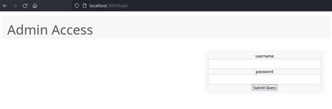 Bypassing Authentication In A NoSQL Db Blackgem