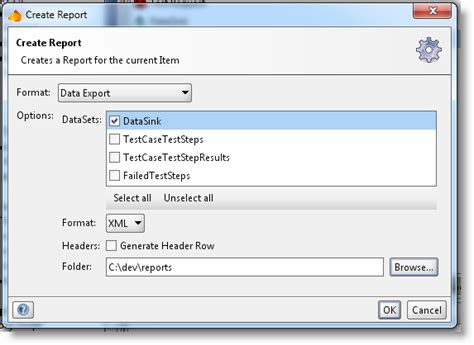 Using The Subreport DataSink Reporting