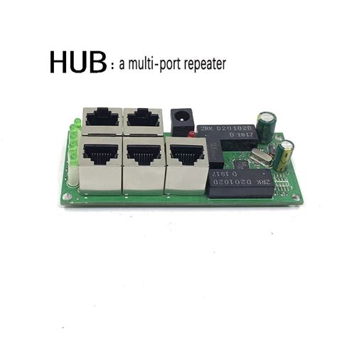 고속 스위치 미니 5 포트 이더넷 스위치 10 100mbps Rj45 네트워크 스위치 허브 Pcb 모듈 보드 시스템 통합