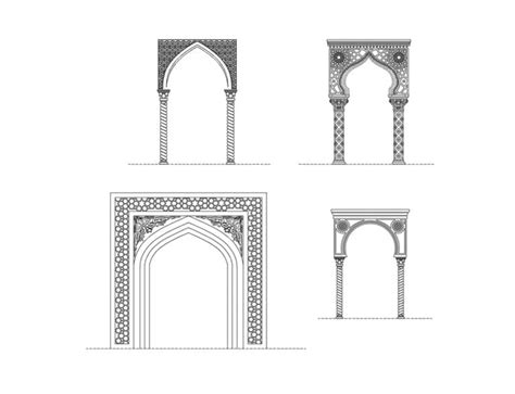 Jaali Cad Blocks Download Free Dwg Layak Architect