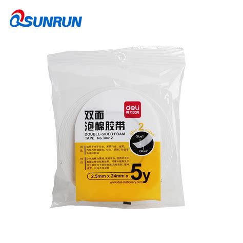 Double Sided White Foam Tape Sponge Strong Adhesive Tape Mm Mm Y Buffer Tape In Tape From