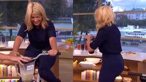 British Tv Presenter Holly Willoughby And Her Voluptuous Bum Itvs