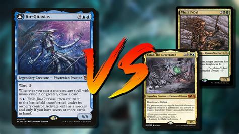 Jin Gitaxias Vs Yarok And Vhati Mtg 1v1 Commander Edh Gameplay