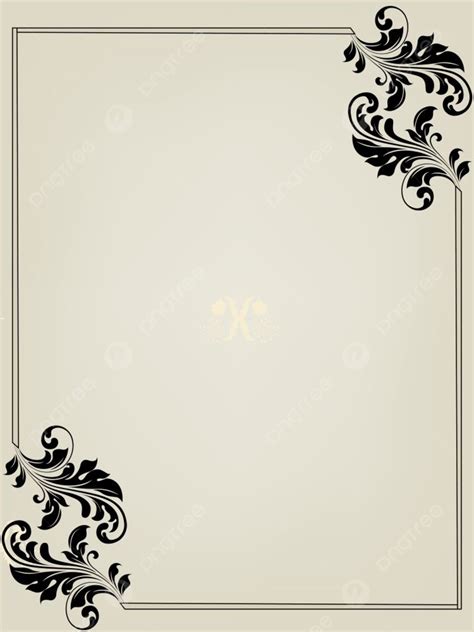 19 Listen Von Invitation Card Background Vintage Invi