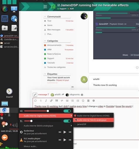 Jamesdsp Running But No Hearable Effects Aur Manjaro Linux Forum