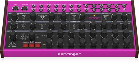 Behringer EDGE Analog Semi Modular Percussion Synth Launched Piano Synth Magazine