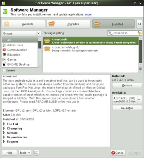 Collecting And Analyzing Linux Kernel Crashes Crash