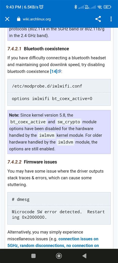 How Can I Disable Bluetooth Coexistence Bcuzz My Bluetooth Headphone Cuts Down My 2 4ghz Wi Fi