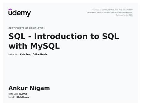 Continuing My Professional Development In Data Analysis With Sql Introduction To Sql With Mysql