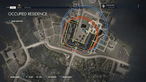 Sniper Elite Mission Collectible Locations Occupied Residence Pure Xbox