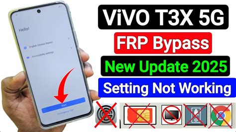Vivo T3x 5g Frp Bypass Setting Not Working T3x Frp Bypass Vivo T3x 5g Frp Bypass Setting Not