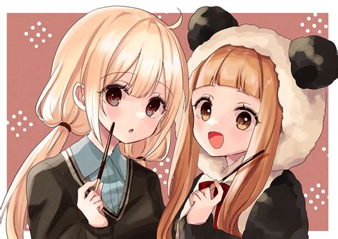 Futaba Anzu And Ichihara Nina Idolmaster And 1 More Drawn By Rinocnc
