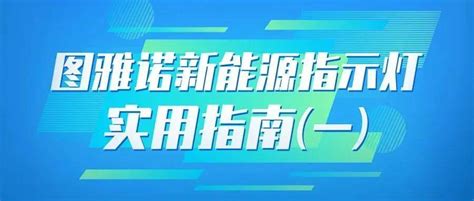 图雅诺新能源指示灯实用指南（一），建议收藏雅诺指示灯指南