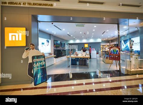 Kuala Lumpur Malaysia Circa January Entrance To Xiaomi Mi Store At Suria Klcc Shopping