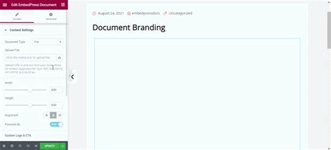 How To Add Custom Branding To Embedded Content In Wordpress