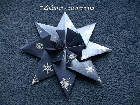 Zdolność Tworzenia Jak zrobić gwiazdę origami tutorial