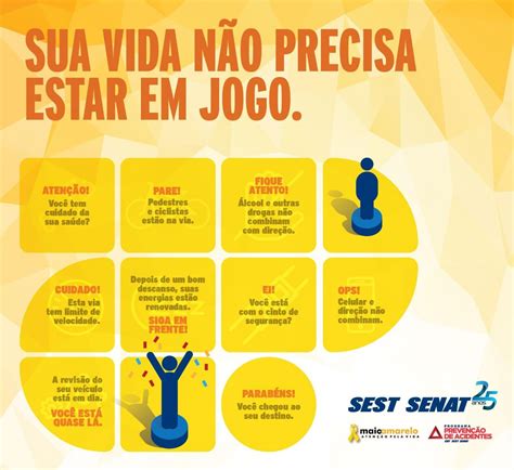 SEST SENAT Mobilização nacional pela Campanha do Maio Amarelo FETRANSPAR