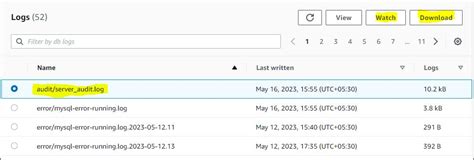 Enable Audit In The Mariadbmysql In Aws Rds Smarttechways Innovative Solutions For Smart