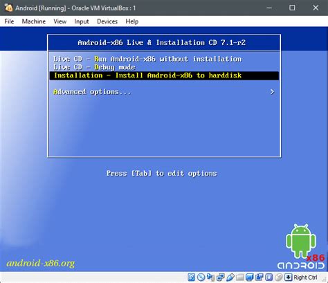 在 Virtualbox 中安装 Android 系统 Linuxstory
