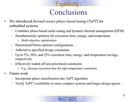 Ppt Thermal Aware Phase Based Tuning Of Embedded Systems Powerpoint Presentation Id6093765