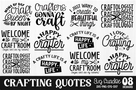 Crafting Svg Bundle Graphic By Craftart · Creative Fabrica