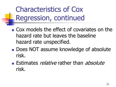 PPT Introduction To Cox Regression PowerPoint Presentation Free Download ID