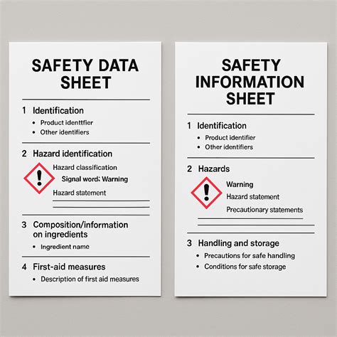 更新的安全数据表 Sds 和安全信息表 Sis 模板 International Manganese Institute Imni