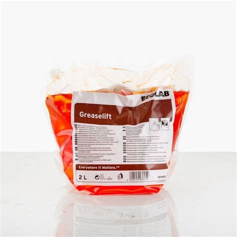 Ecolab Kitchen Pro Greaselift Pouch 2x2 Lt