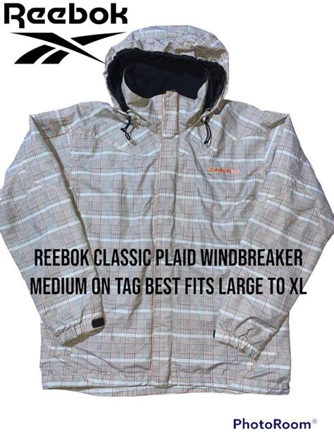 Reebok Windbreaker Mens Fashion Coats Jackets And Outerwear On