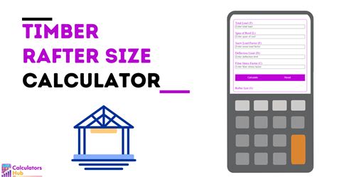 Timber Rafter Size Calculator Online