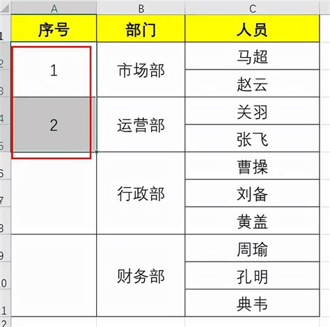 EXCEL中合并单元格后序号自动更新 知乎