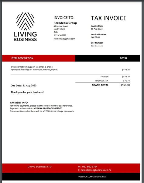 Tips For Advanced Invoice Templates Worksheets Library
