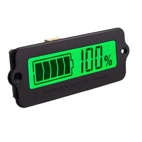 External Mounted Lcd Digital Battery Capacity Indi Grandado