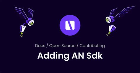 Adding An Sdk