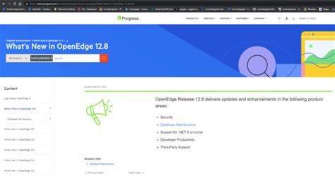 what s new in openedge 12 8 progress community