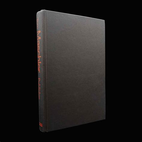 Tom Maschler Publisher Tom Maschler First Edition