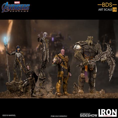 Marvel Ebony Maw Black Order Statue By Iron Studios Sideshow Collectibles