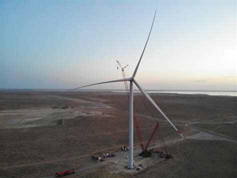 Saudi Company Installs Central Asias Largest Wind Turbine In