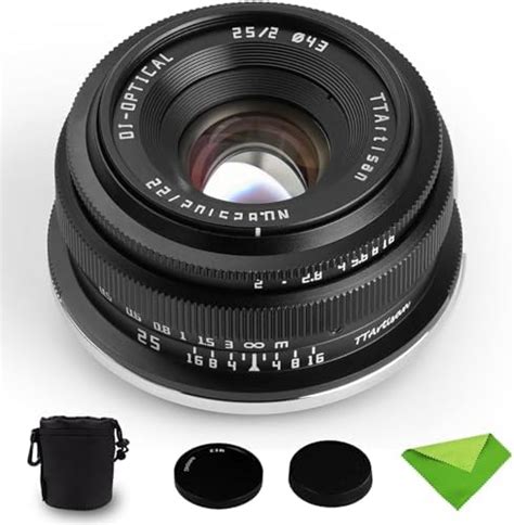 Ttartisan 25mm F2 Lente De Câmera Fixa Manual De Grande Abertura Aps C