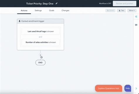 automate ticket priority in hubspot using workflows and aircall tags